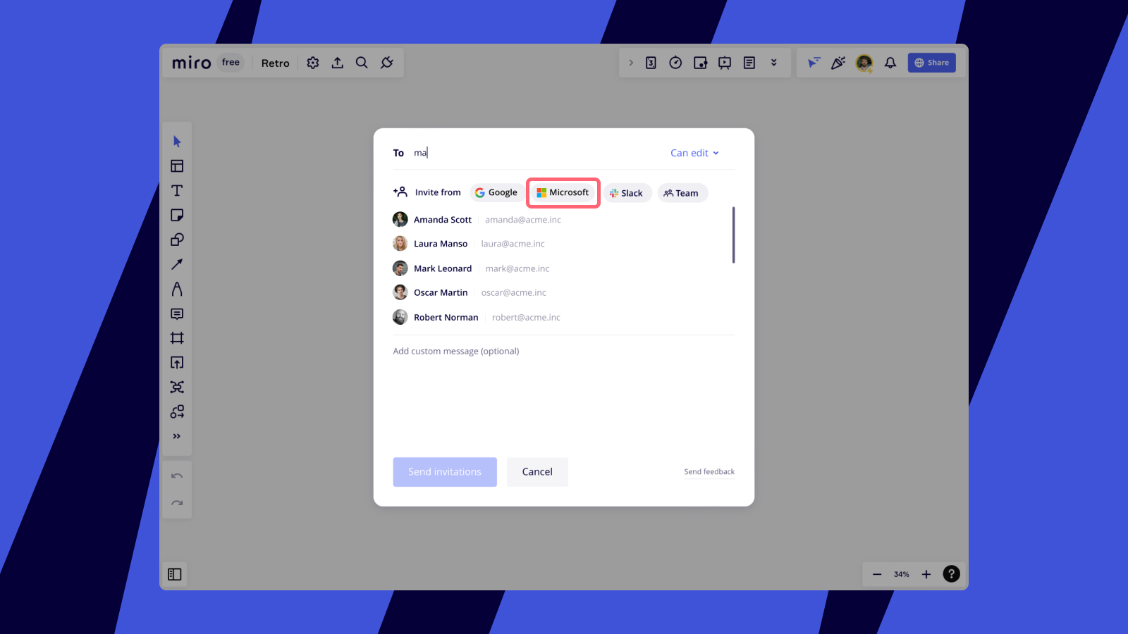 Sharing boards and inviting collaborators – Miro Help Center