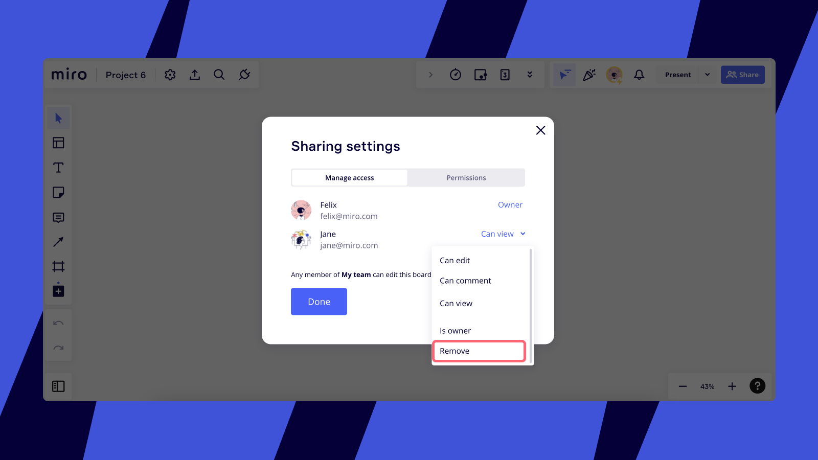 Collaboration with guests – Miro Help Center