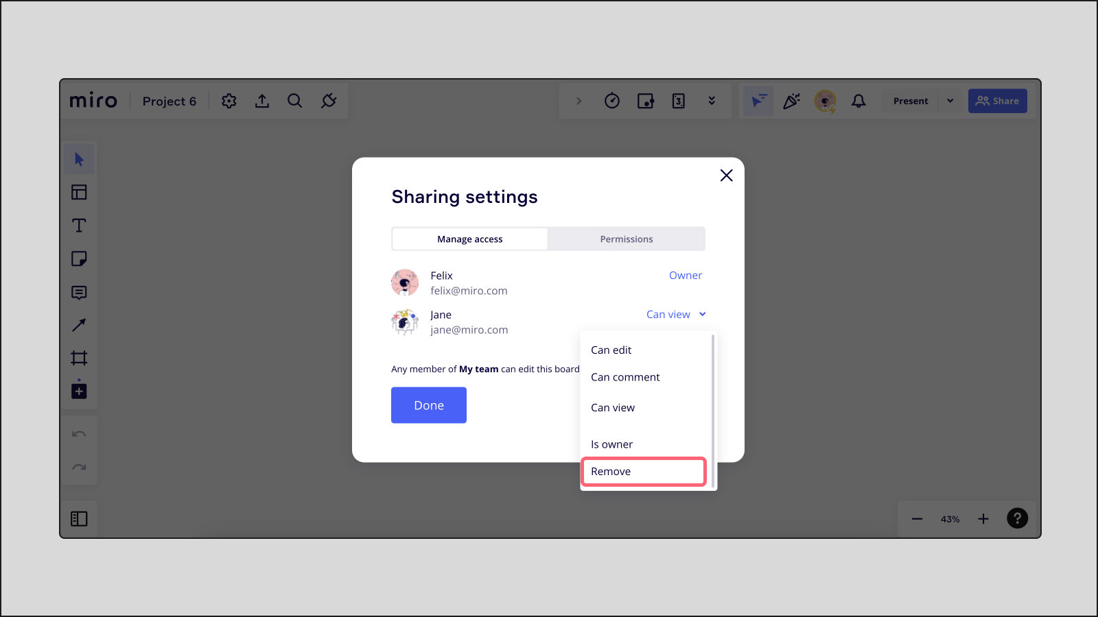 Collaboration with Guests – Miro Help Center