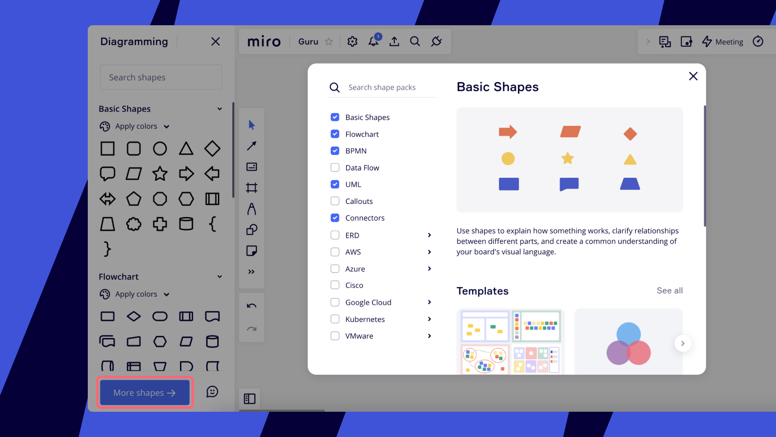 Shapes – Miro Help Center
