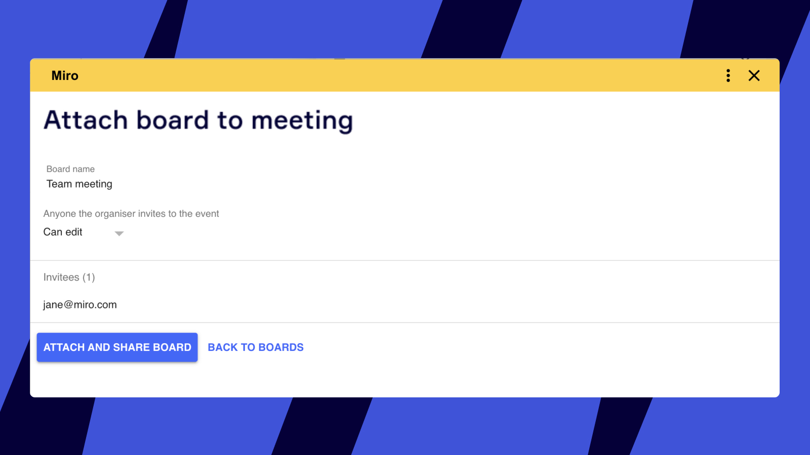 Miro for Google Calendar – Miro Help Center