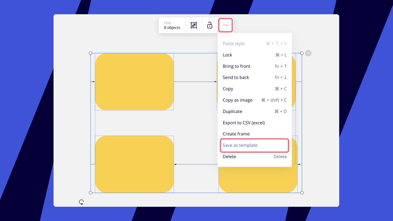 Eigene Vorlagen – Miro-Miro-Hilfecenter