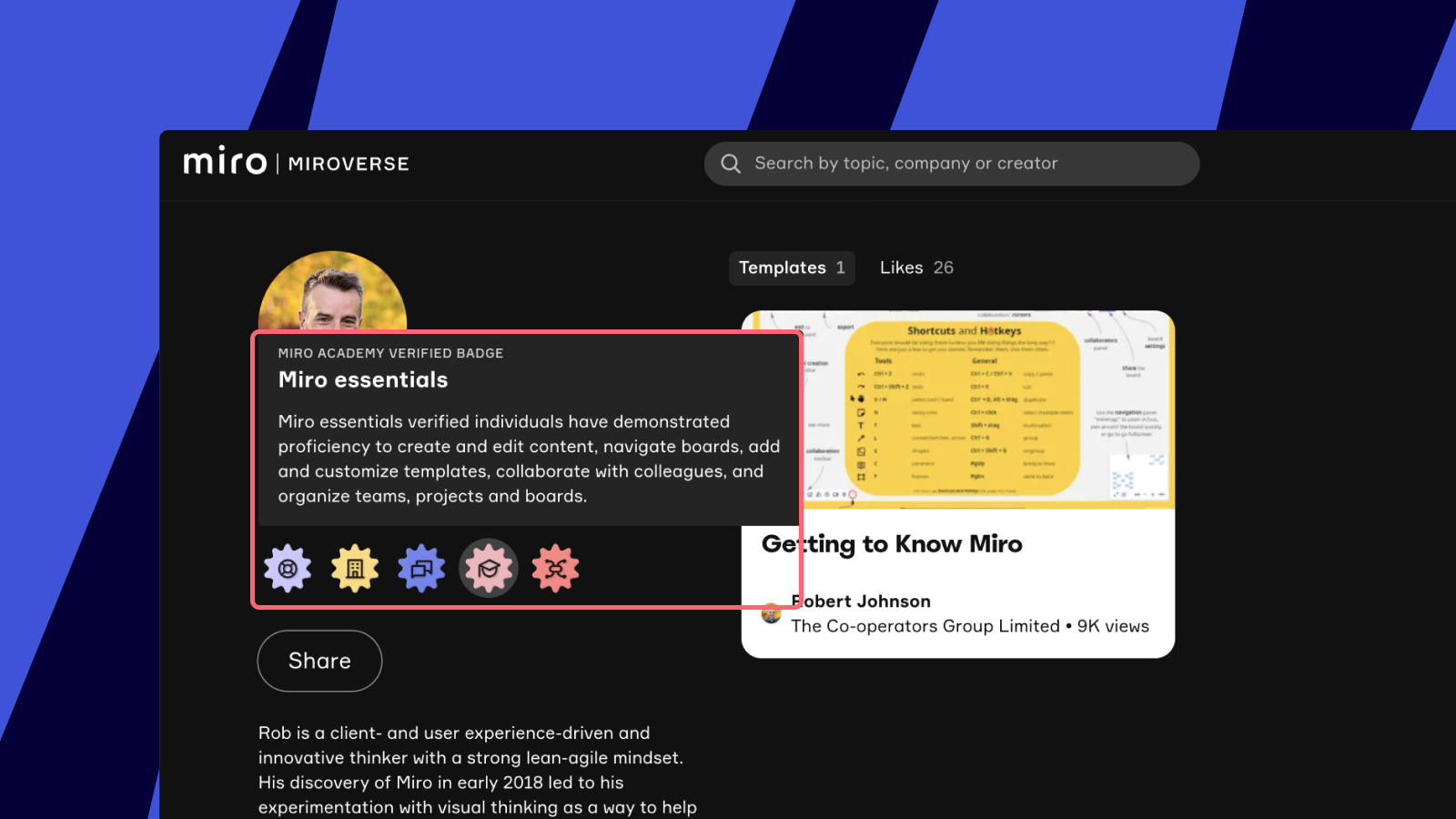 Miro Academy badges – Miro Help Center