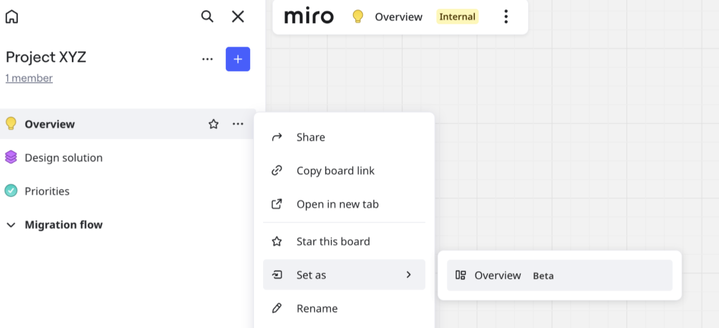 Space Overview – Miro Help Center