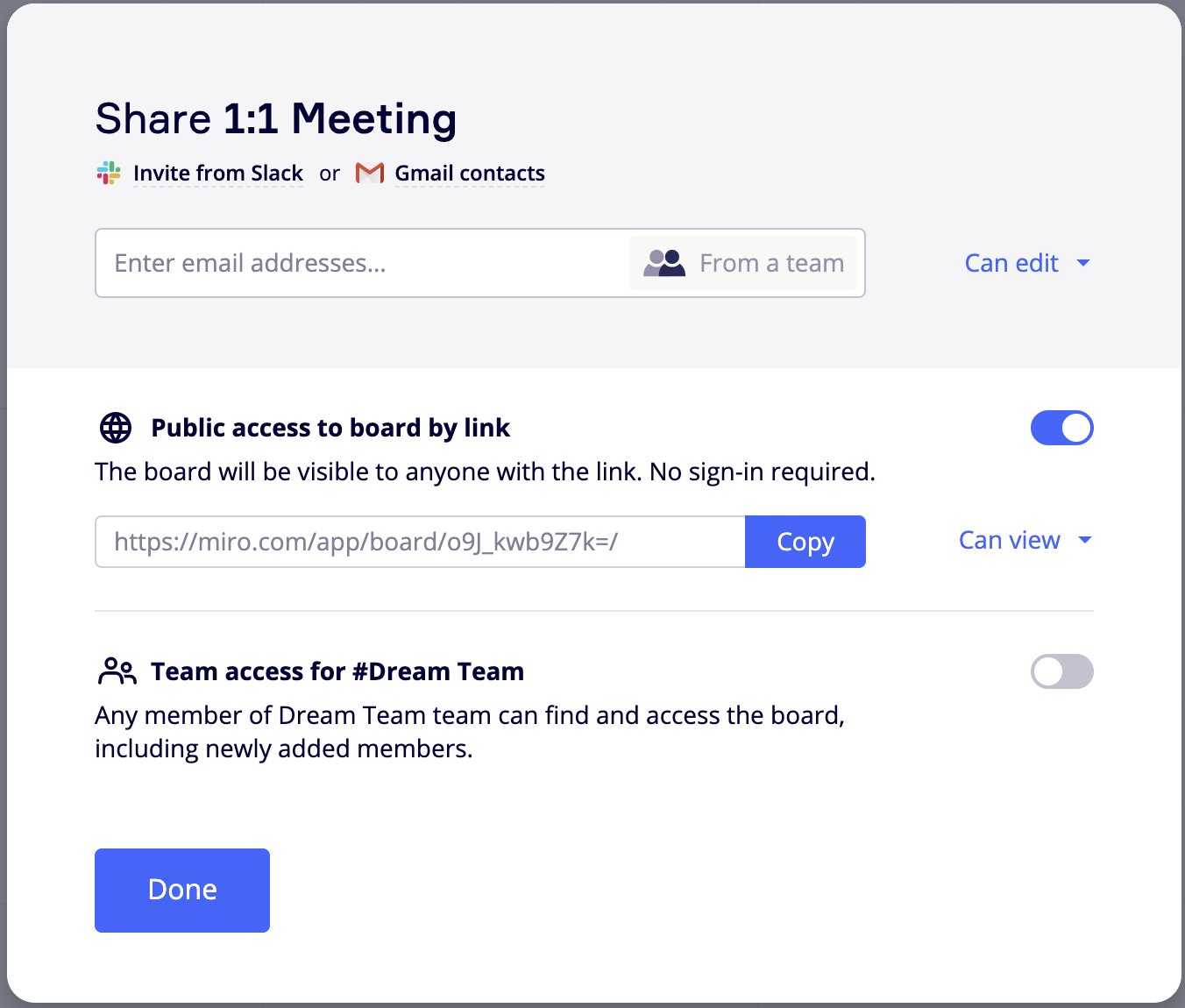Sharing Boards and Inviting Collaborators – Miro Support & Help Center