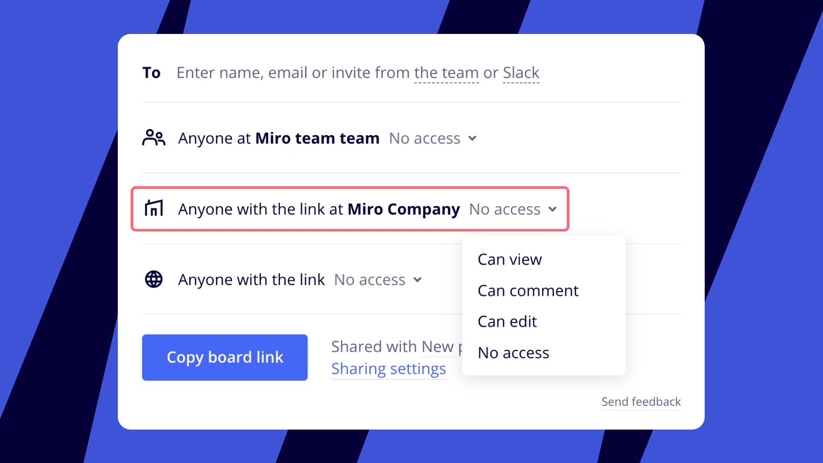 Sharing boards and inviting collaborators – Miro Help Center