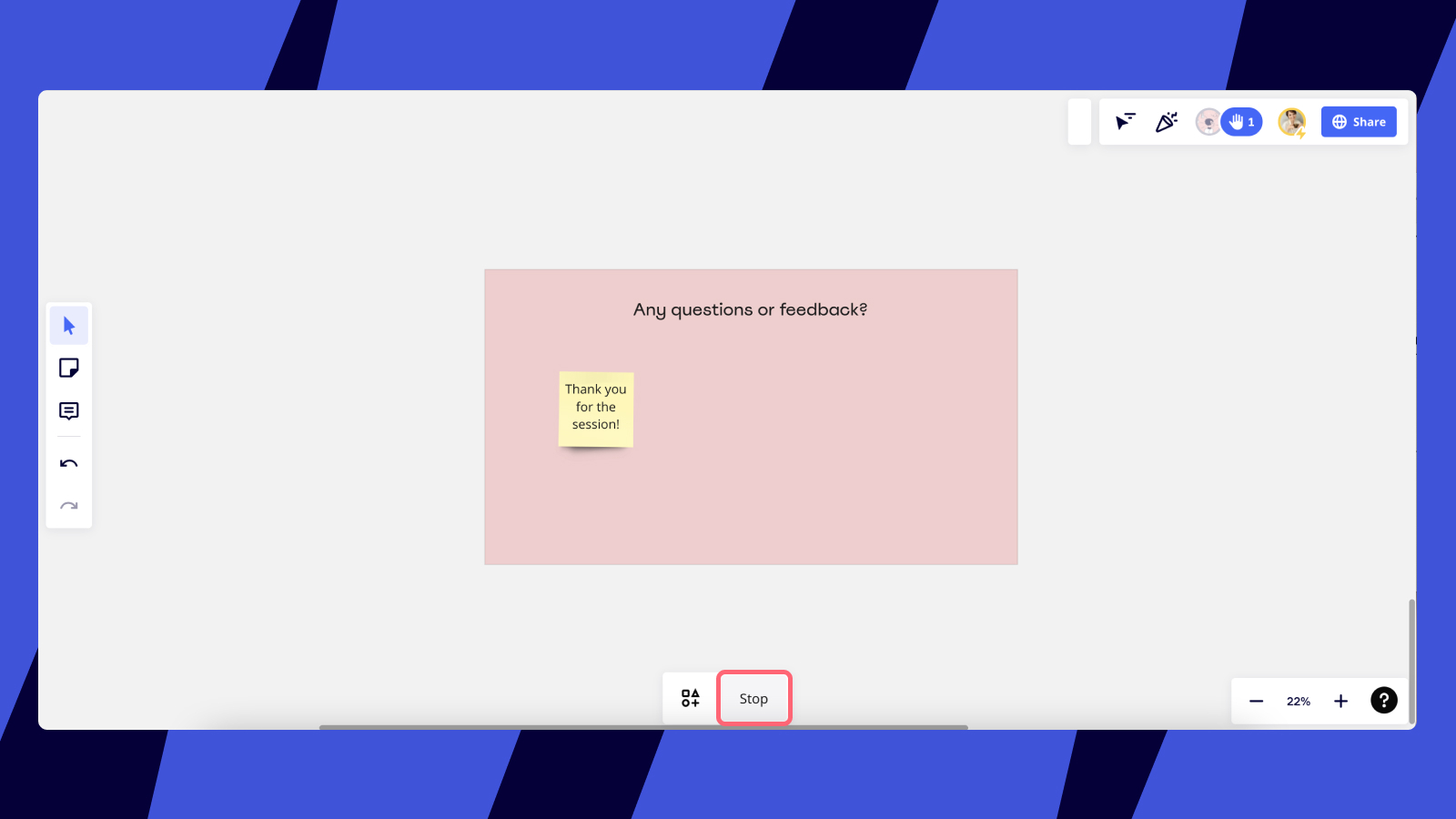 インタラクティブ プレゼンテーション モード – Miro Help Center